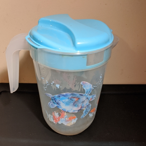 Mainstays | Dining | Sale Mainstays Ocean Sea Life One Gallon Plastic ...